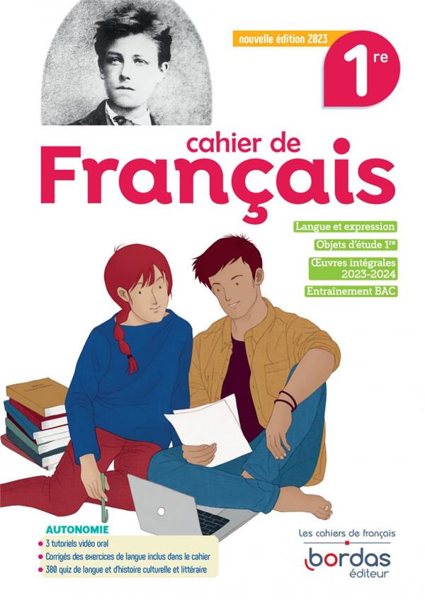 LES CAHIERS DE FRANCAIS BORDAS - FRANCAIS 1RE - 2023 - CA...