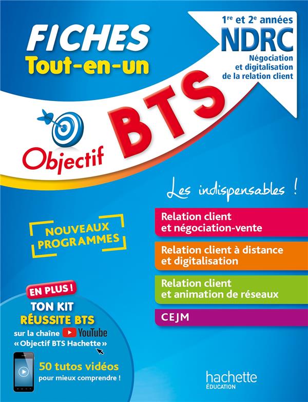 OBJECTIF BTS NDRC - FICHES TOUT-EN-UN