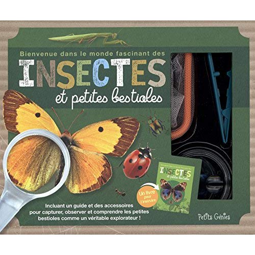 INSECTES ET PETITES BESTIOLES (COFFRET) - BIENVENUE DANS LE MONDE ...