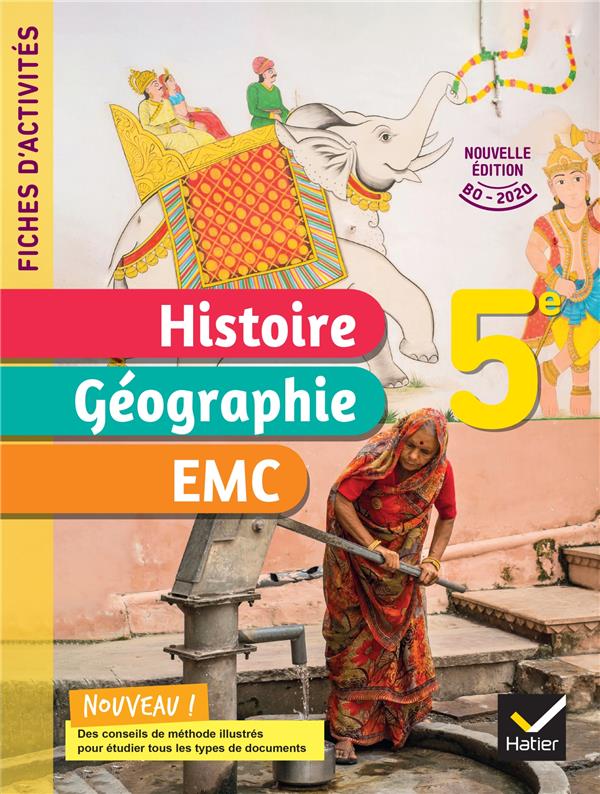 FICHES D'ACTIVITES HISTOIRE-GEOGRAPHIE-EMC 5E - ED. 2022 - CAHIER ELEVE ...