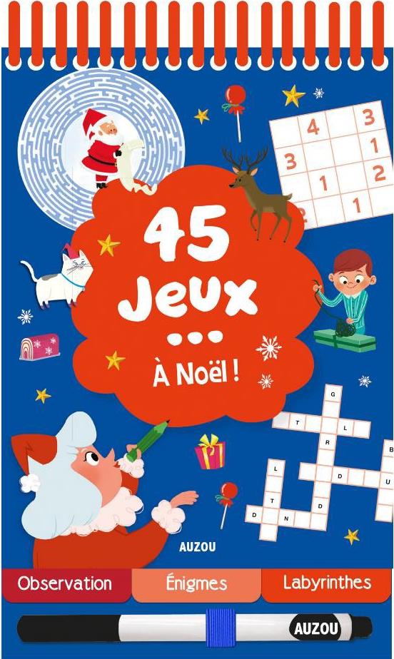45 JEUX A NOEL - NOUVELLE EDITION | Au coin des mots passants